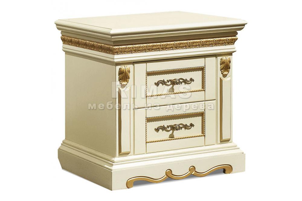 Купить тумба «Милано 2 ящ» из массива дерева - Rimas-Mebel.RU